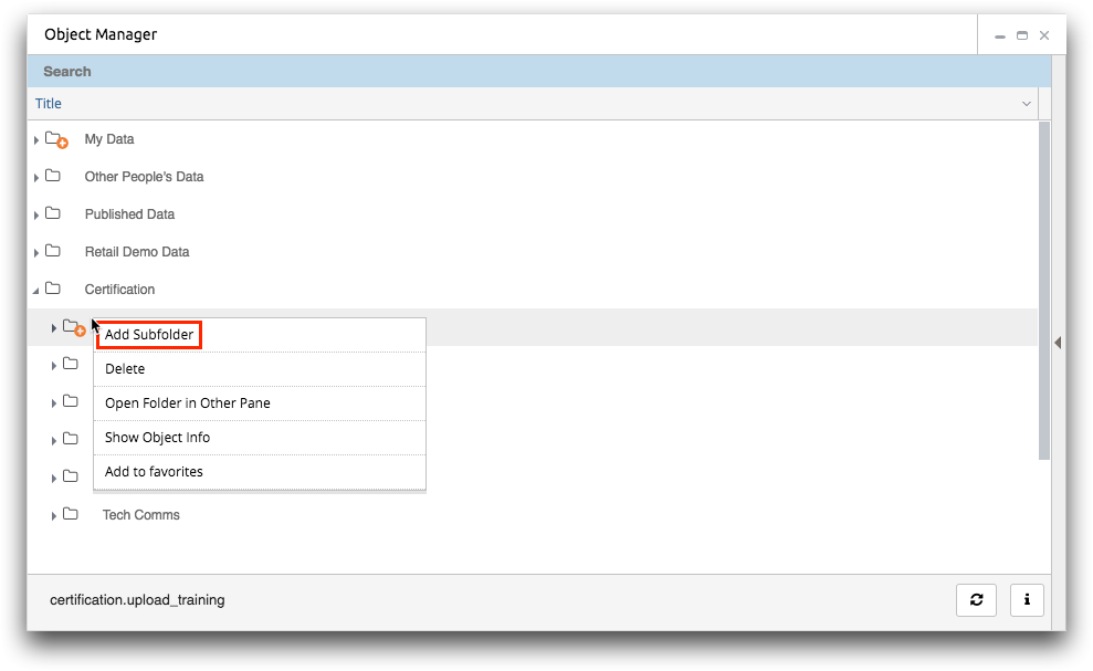 Add A Subfolder